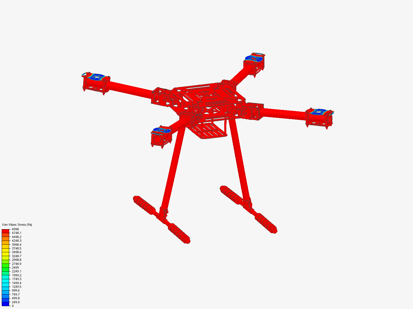 Drone ZD550 by GD630517 | SimScale