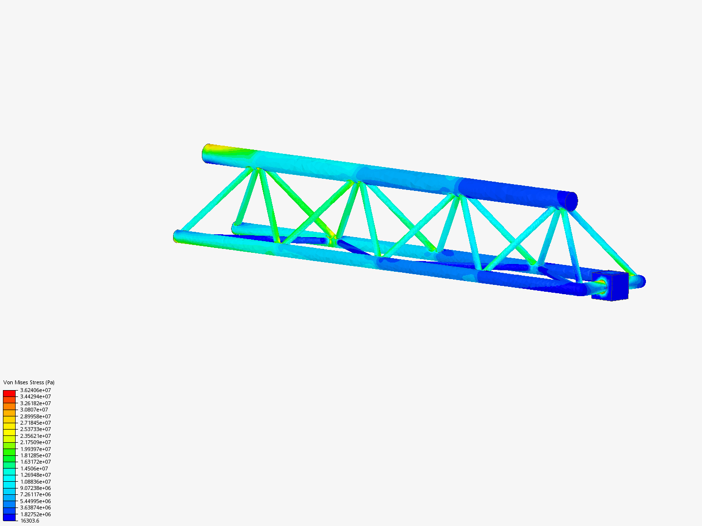Tutorial - Linear static analysis of a crane by G_Marcon | SimScale