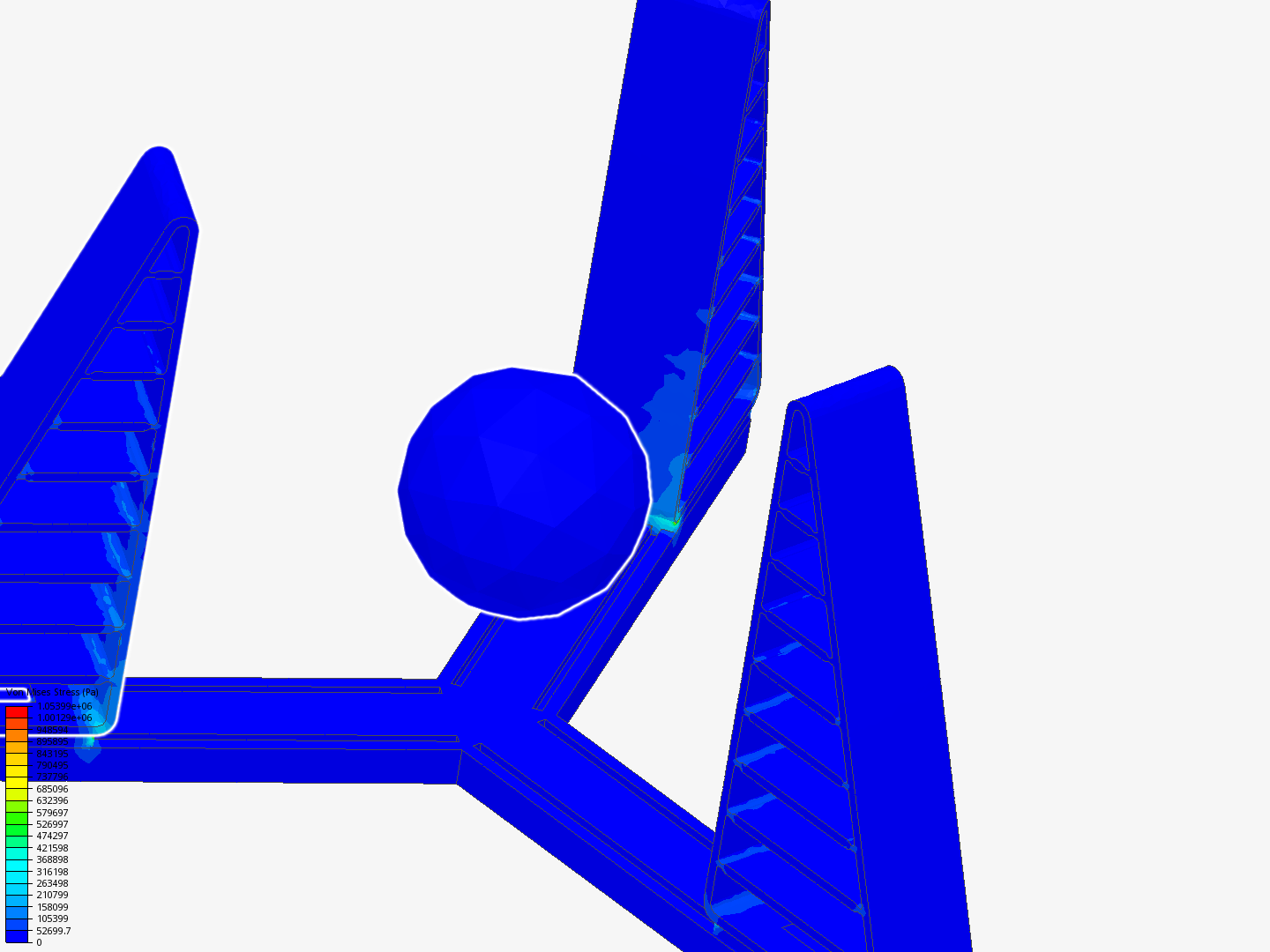 Triangle gripper by GermansS | SimScale