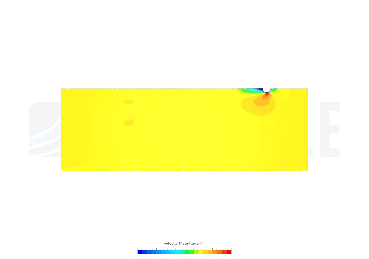 Flow around cylinder by Gui1 | SimScale