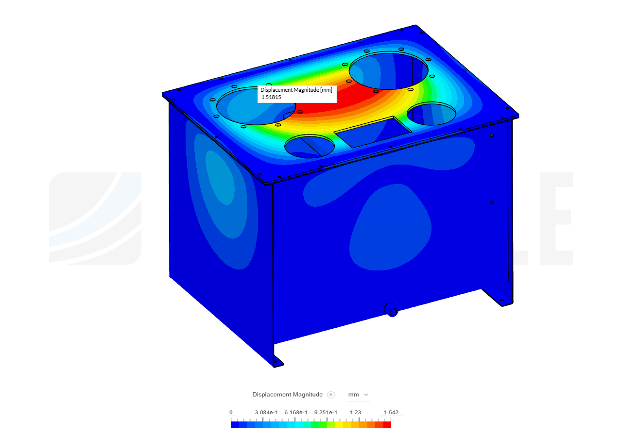 18955 Tank Lid FEA by HYSPECENG | SimScale
