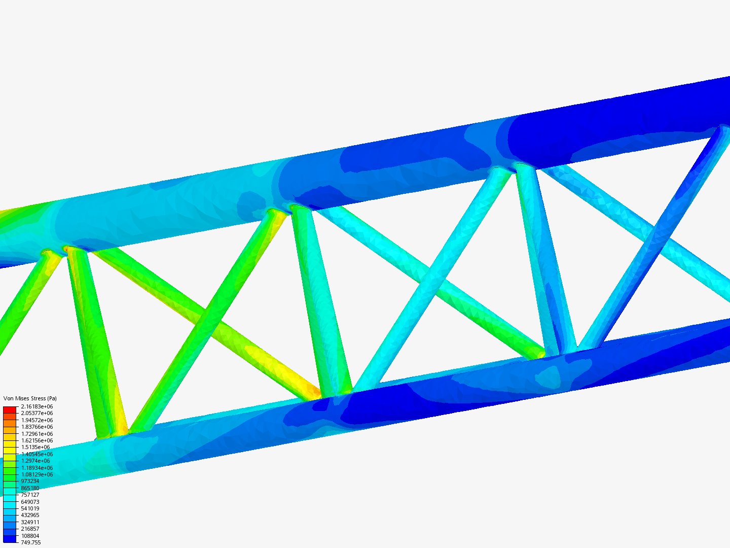 Tutorial - Linear static analysis of a crane by Hamon | SimScale