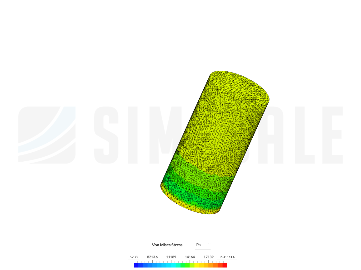 Cylinder Concrete - Copy by HenriqueCestari | SimScale