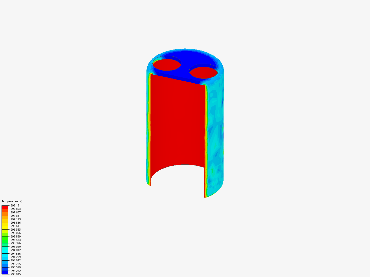 Cylinder by HywelChen | SimScale