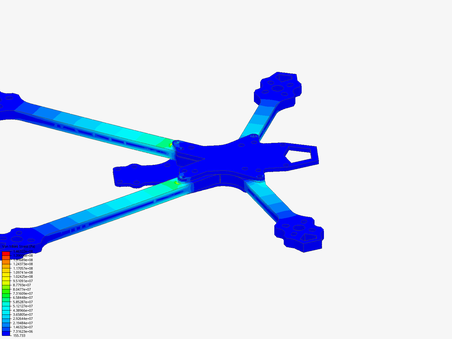 5in deadcat fpv frame by Ironcake | SimScale
