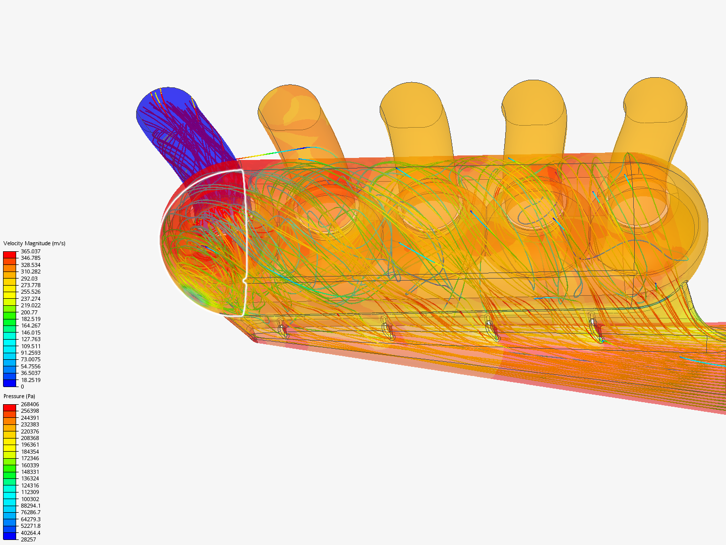 Intake Manifold by Jcadlols | SimScale