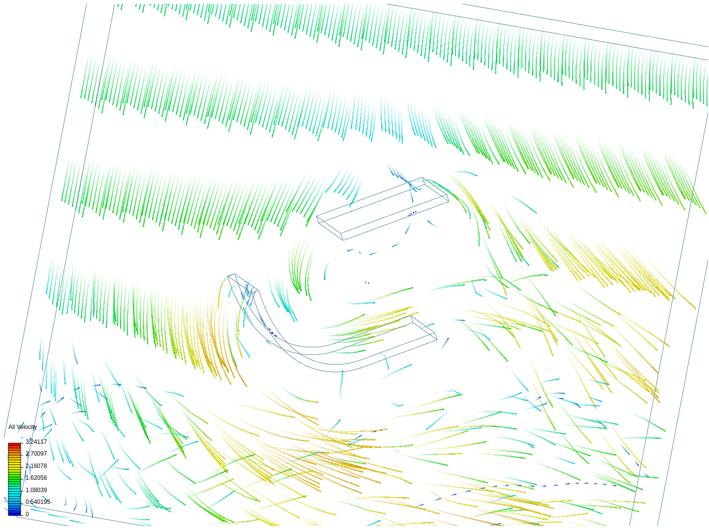 Flow recuperation by KRISH10 | SimScale