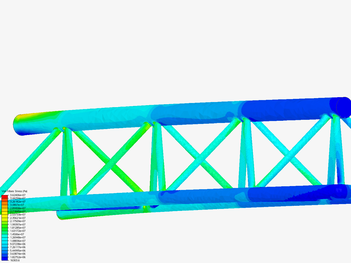Tutorial - Linear static analysis of a crane by LLL1 | SimScale