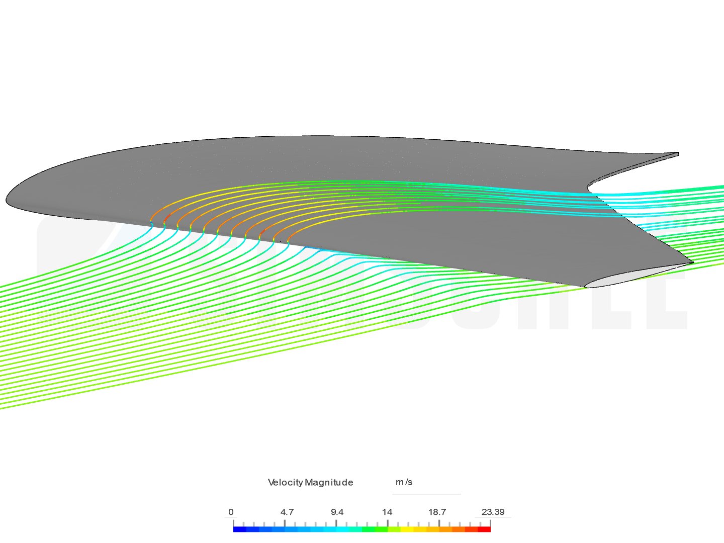 Model flying wing by Lars22 | SimScale