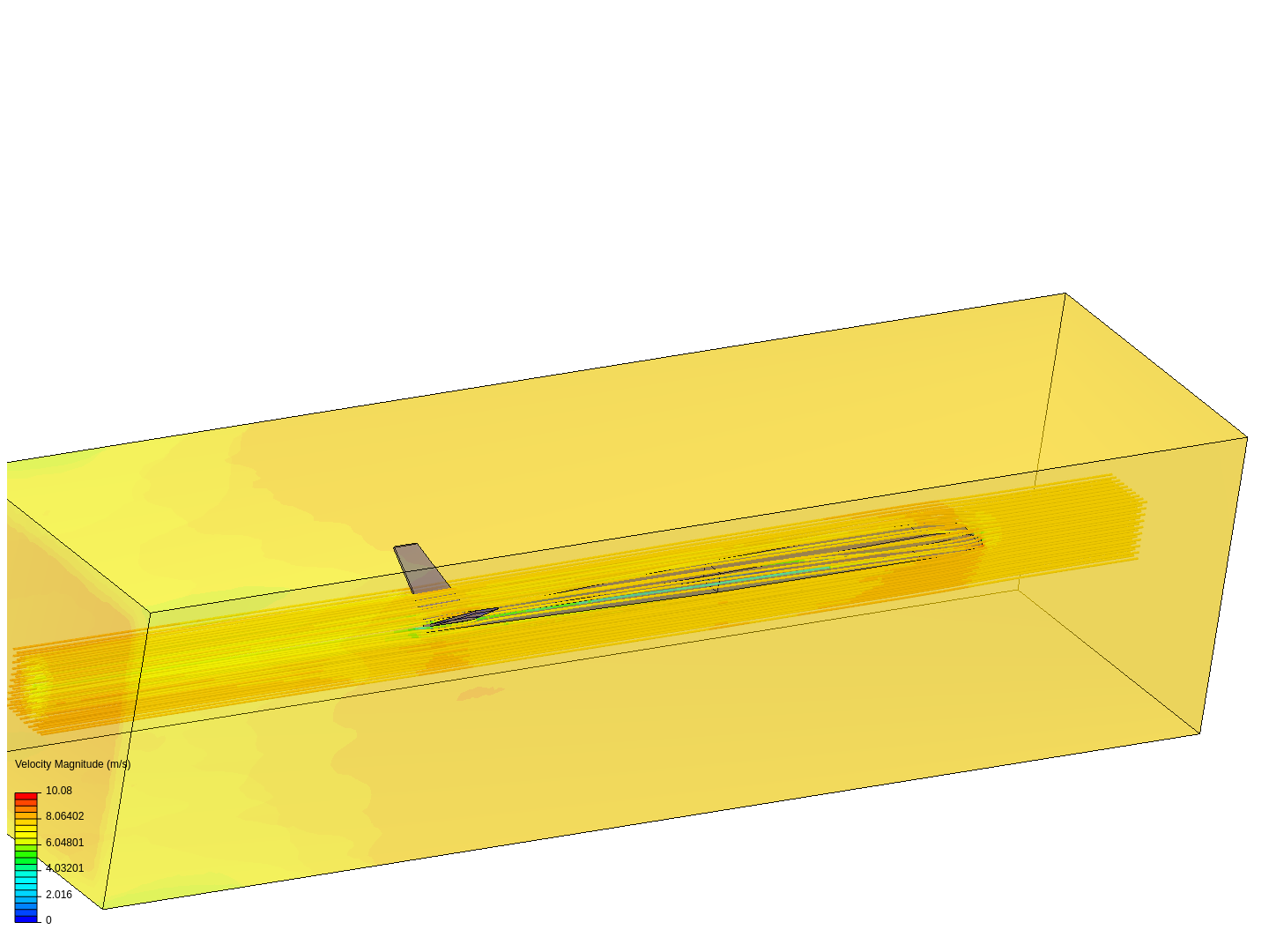 3dp rc glider v4 fuselage test by Leszek | SimScale
