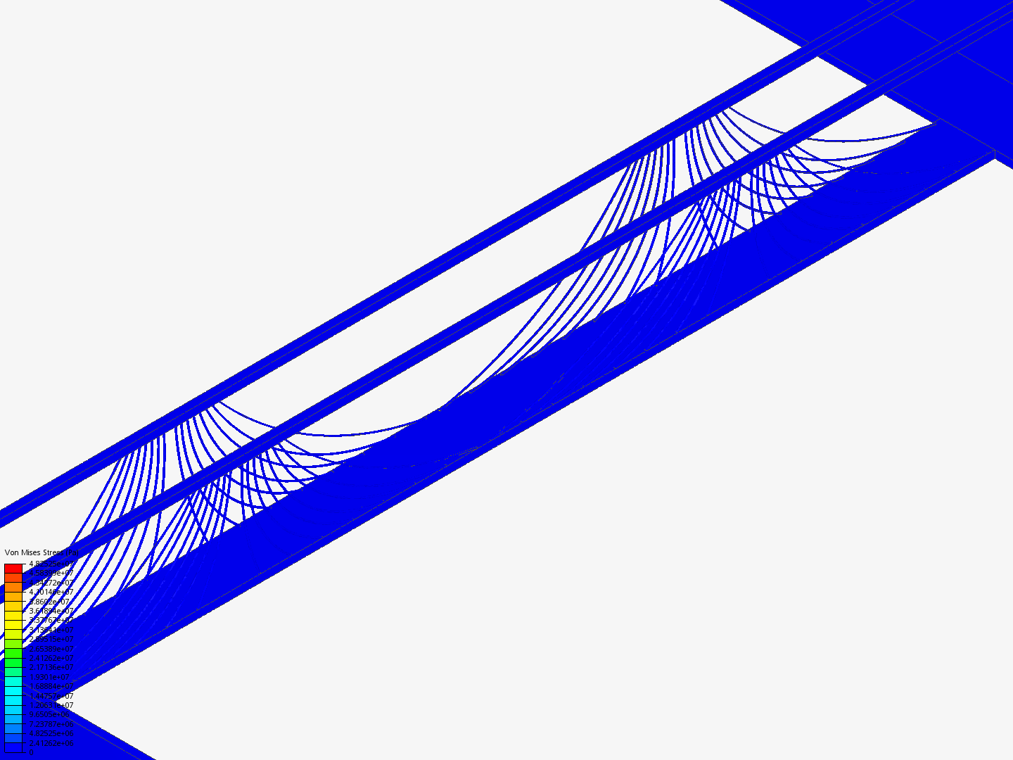 Bridge Stress Test 1 by LukaVecchione | SimScale