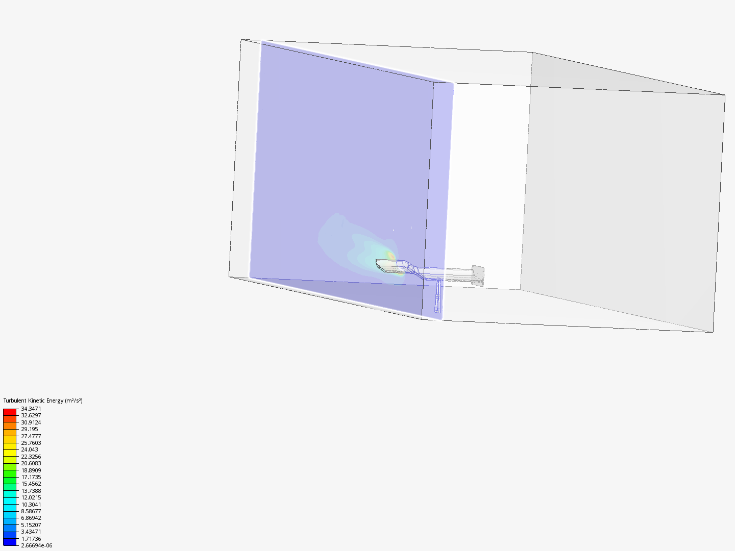 Coursera Spoiler - Airflow around a GT Spoiler - Copy by Lukasp17 | SimScale