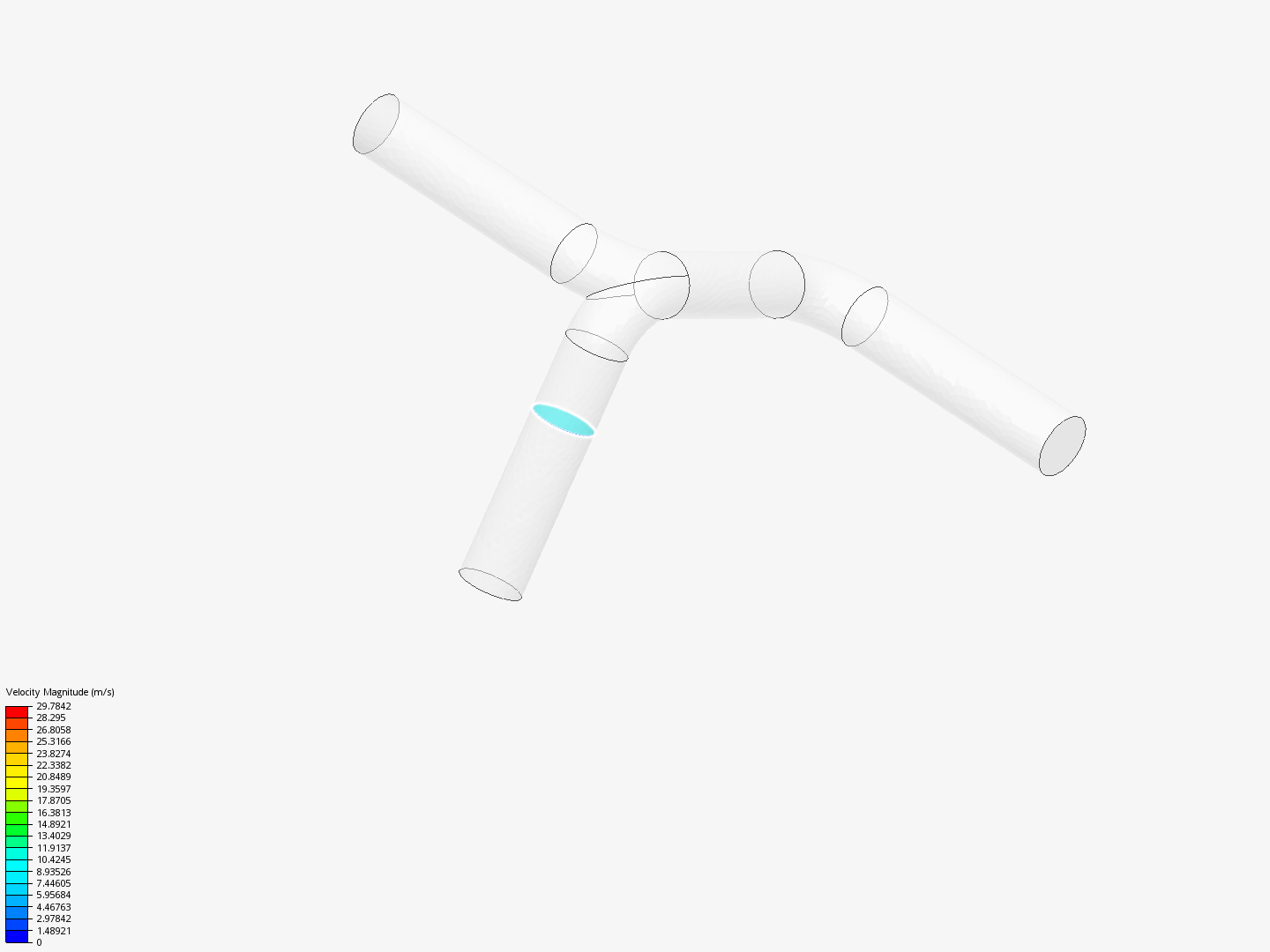 TUBERIA EN Y by MARIOCORONADO | SimScale