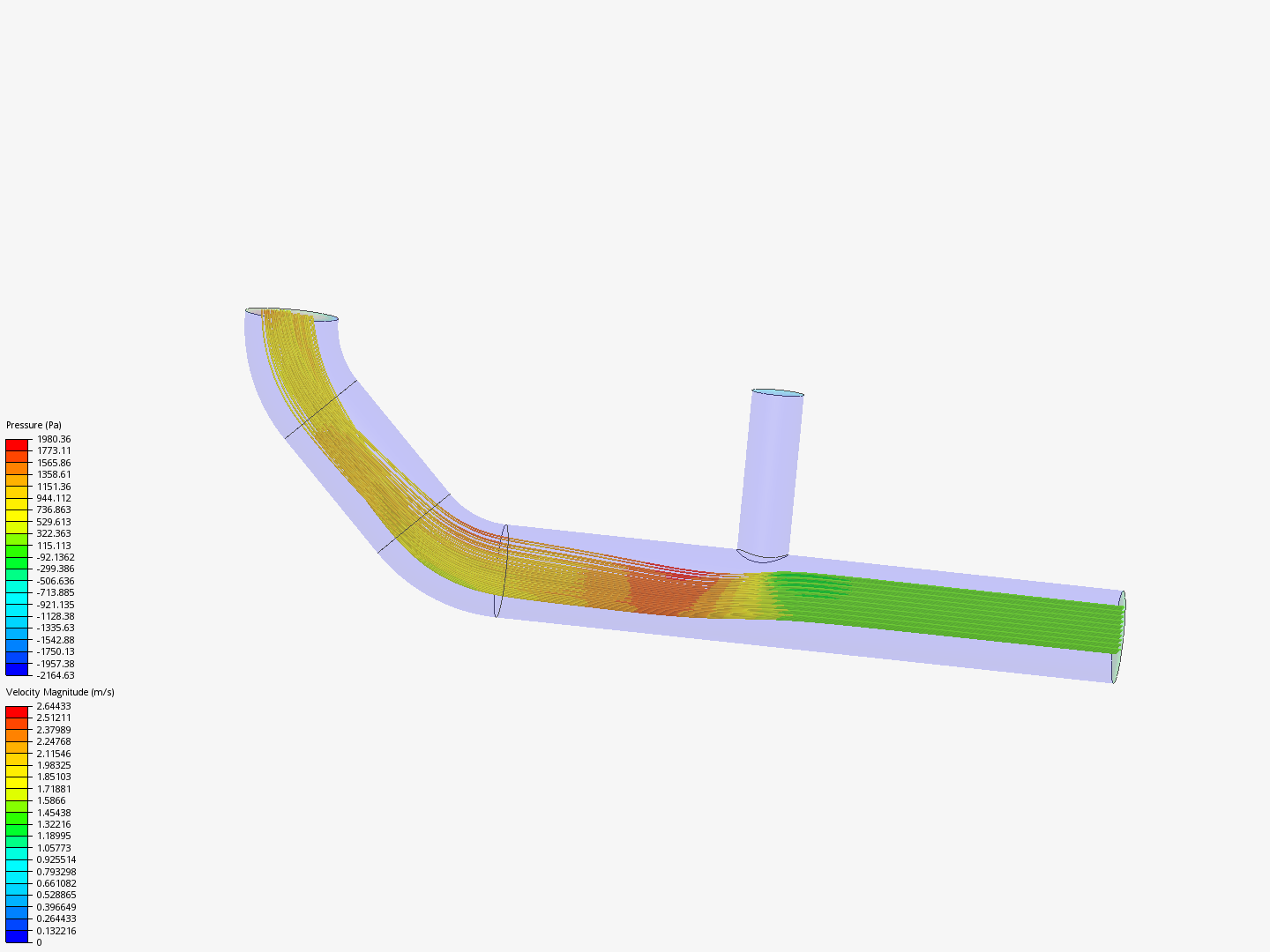 Tutorial 2: Pipe junction flow by MaIll | SimScale