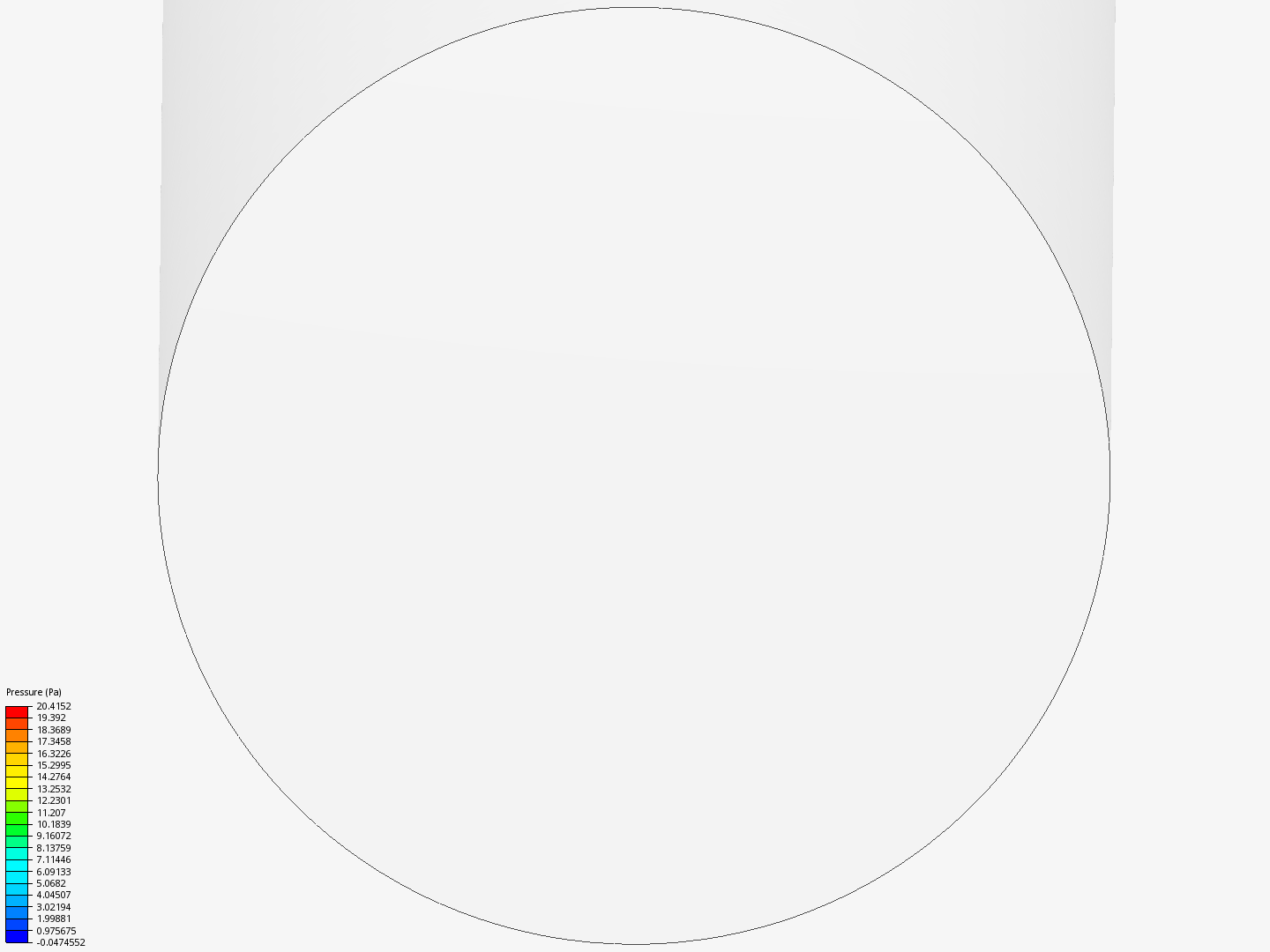 CFD of thin pipe by MalcolmP | SimScale