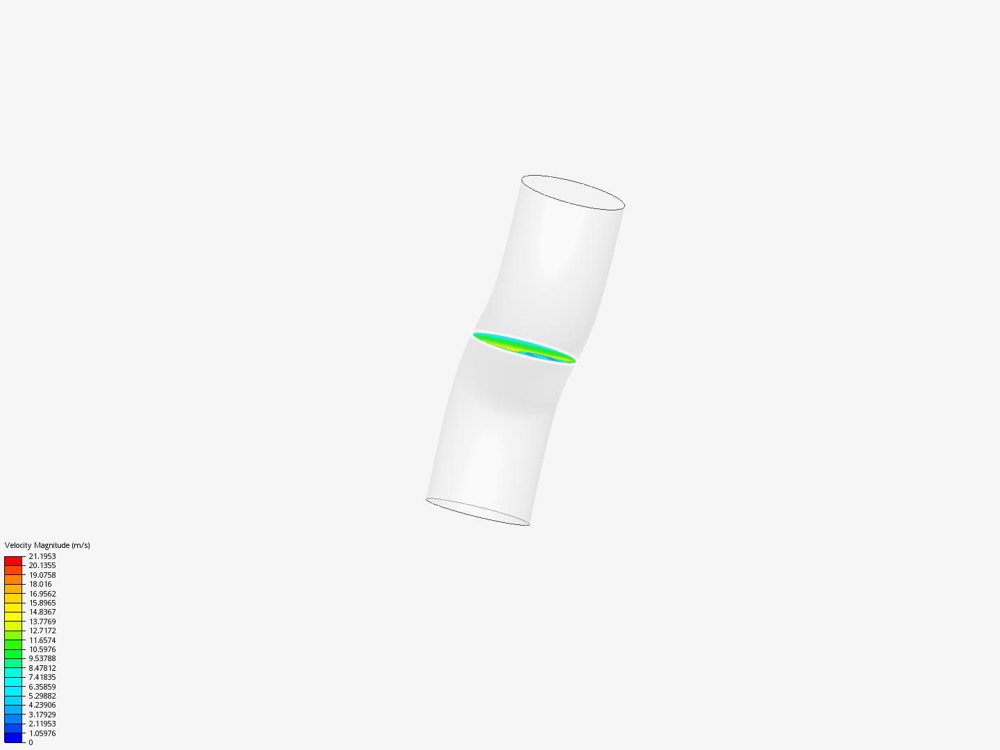 Flujo por sólido by Manuel_Molina | SimScale