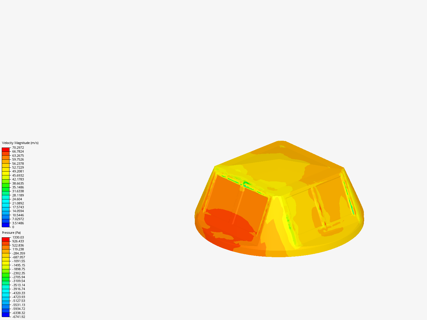Flow/Pressure analysis by MasetoE | SimScale