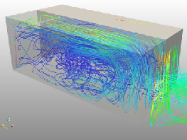 Airflow Analysis in a Hall with Different Temperatures by Milad_Mafi ...