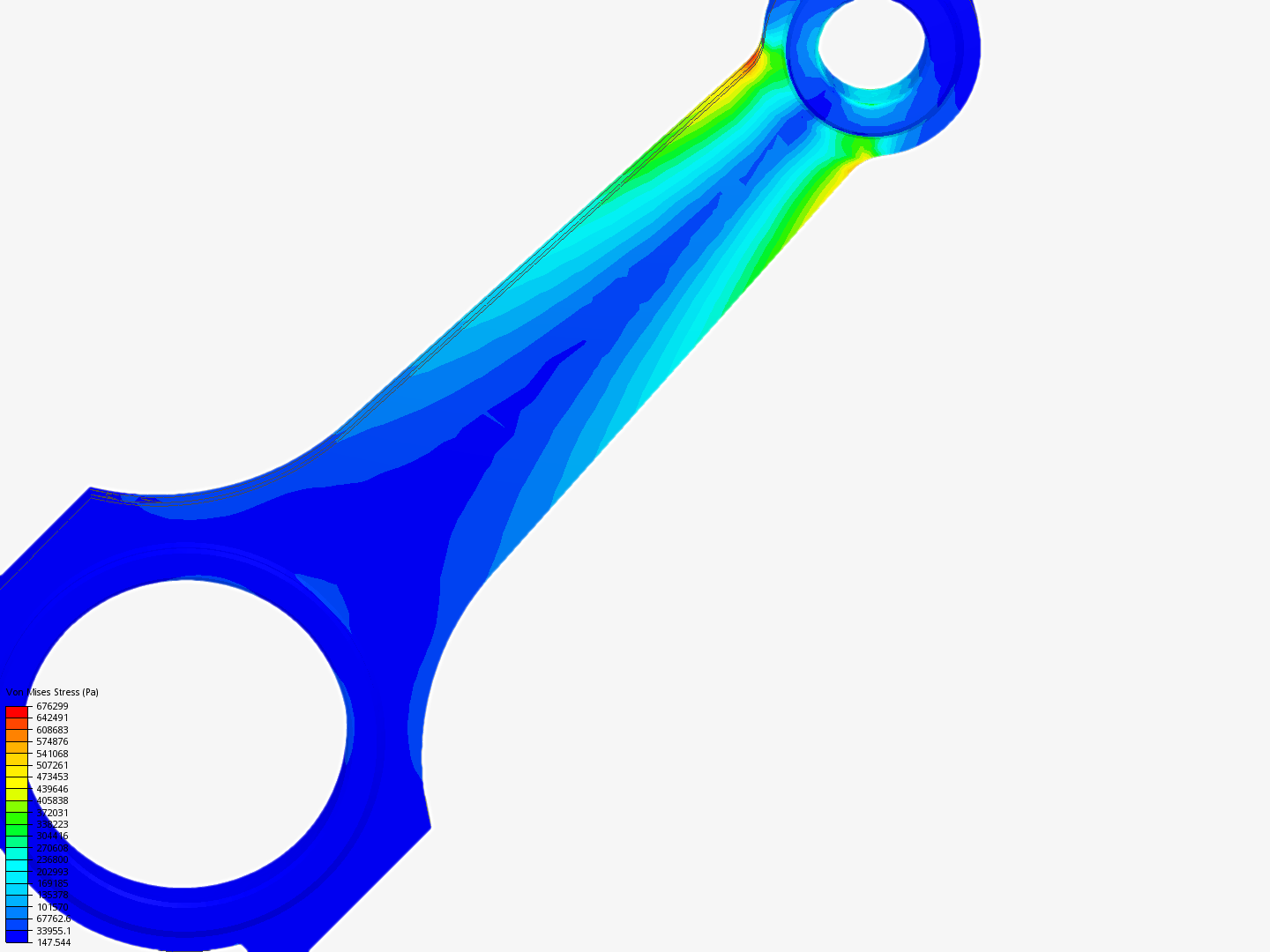 Tutorial 1: Connecting rod stress analysis by Miracle | SimScale