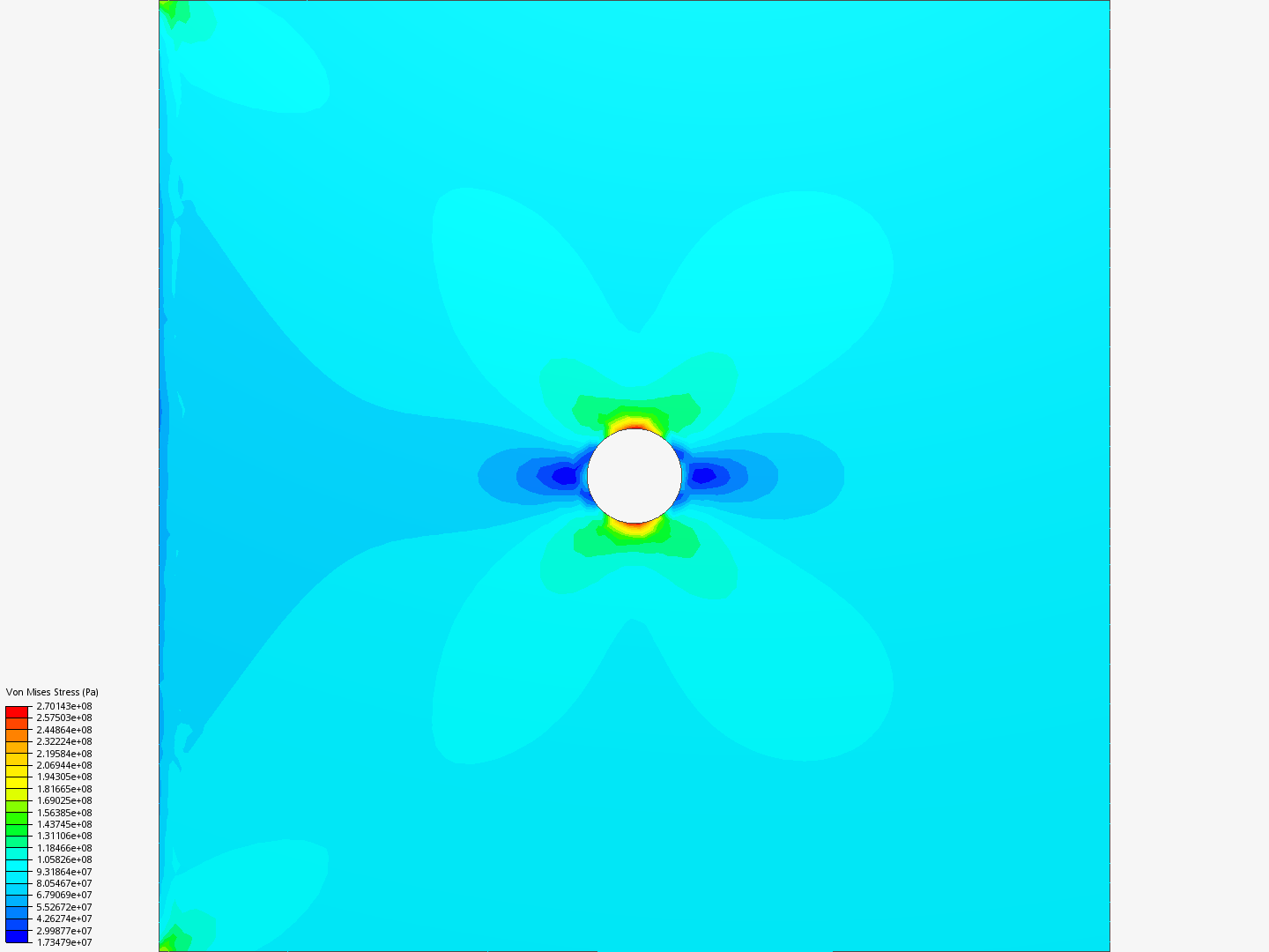 5mm Hole in a plate by MrAero | SimScale