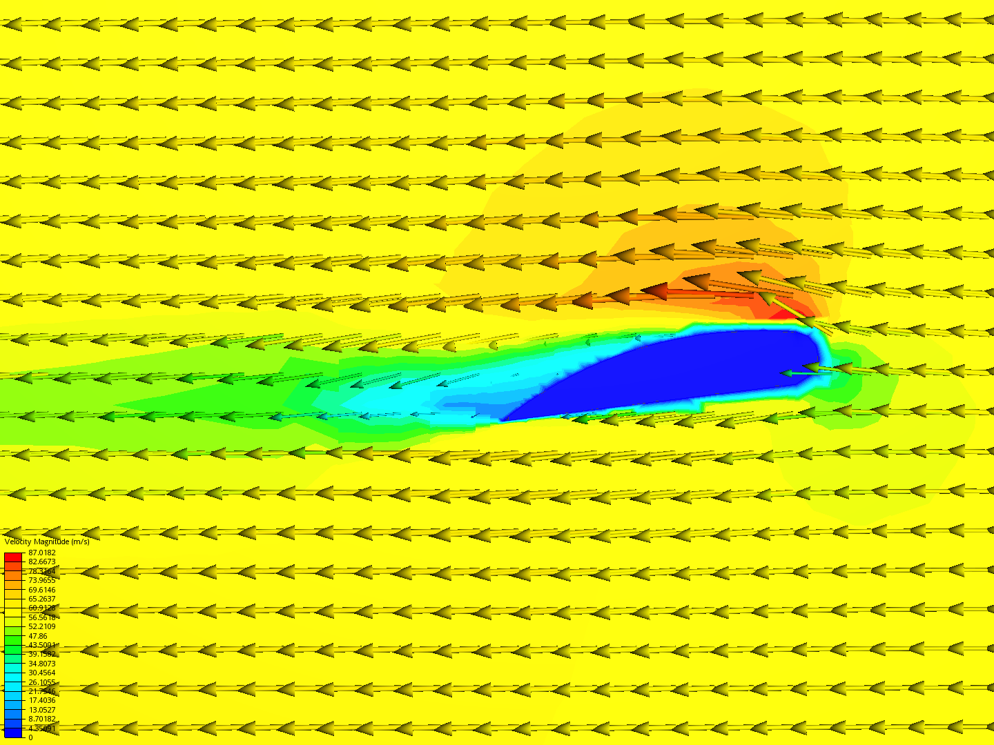 Second Version of Wing on Mars by NP_C | SimScale