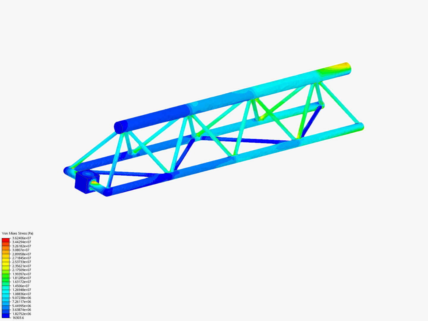 Tutorial - Linear static analysis of a crane by NexxFlight | SimScale
