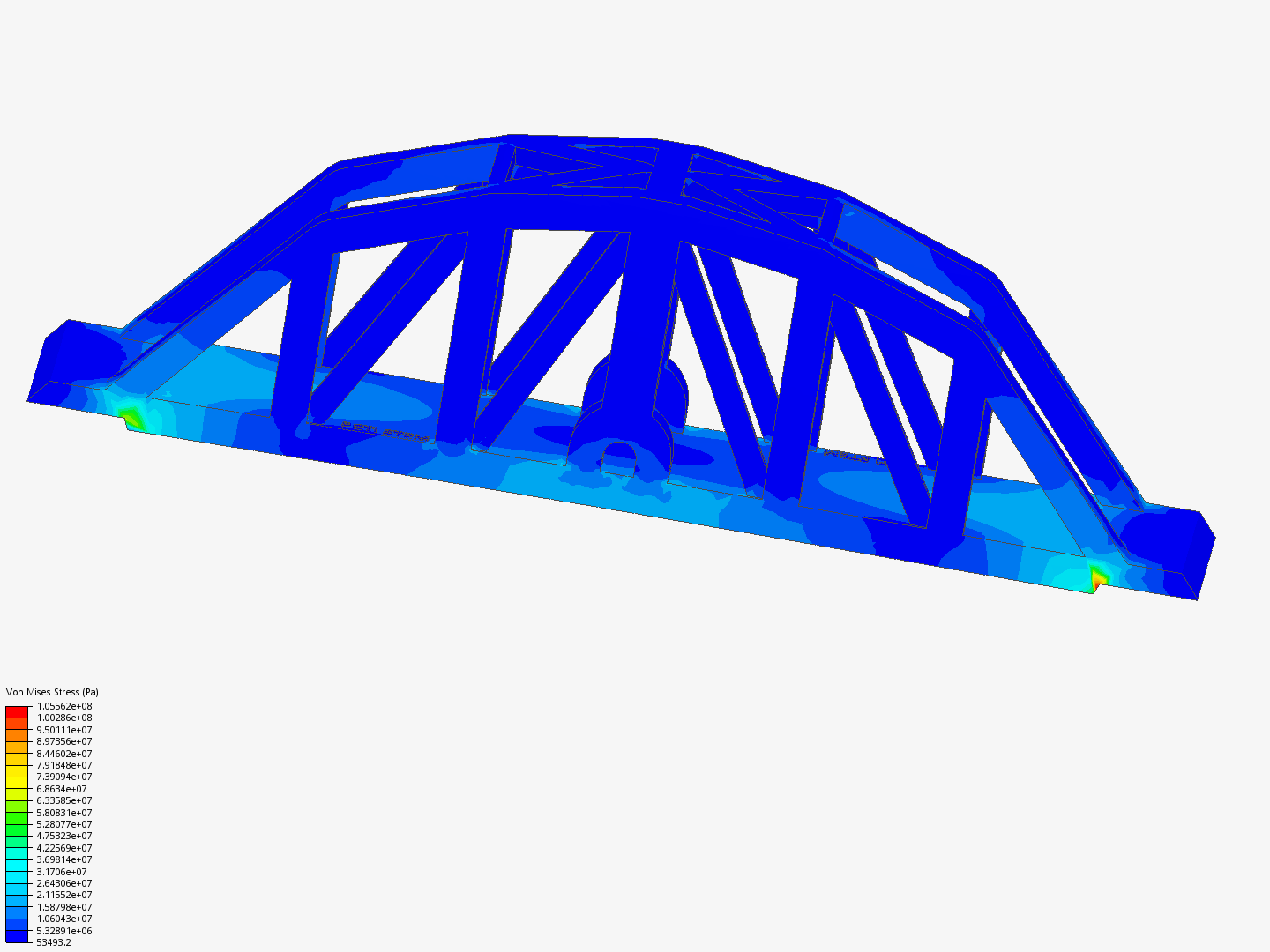 3d print bridge v3 by NickCFlo | SimScale
