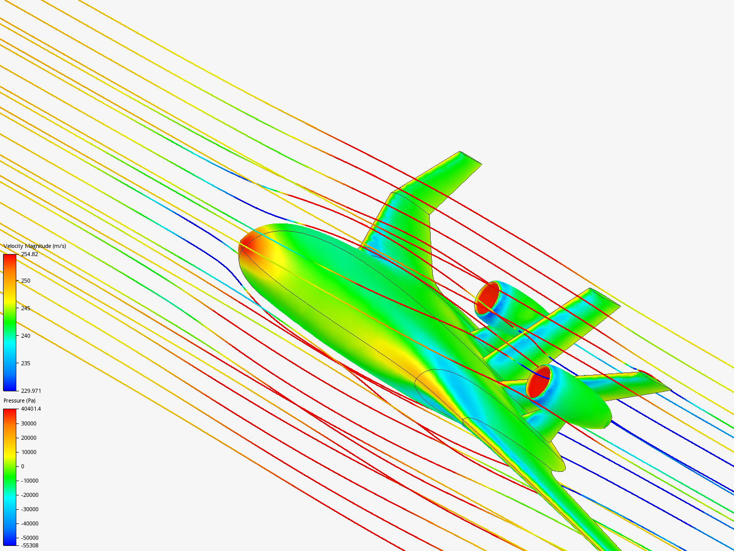 BWB Second Draft by NickHUA | SimScale