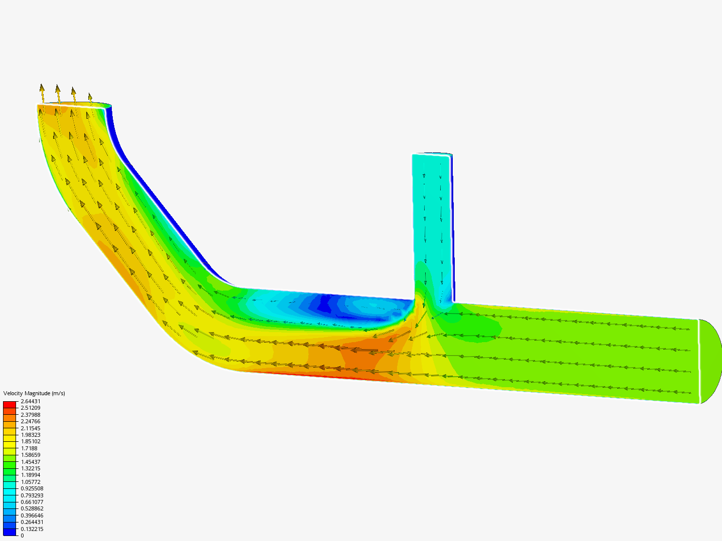 Tutorial 2: Pipe junction flow by Norparn | SimScale