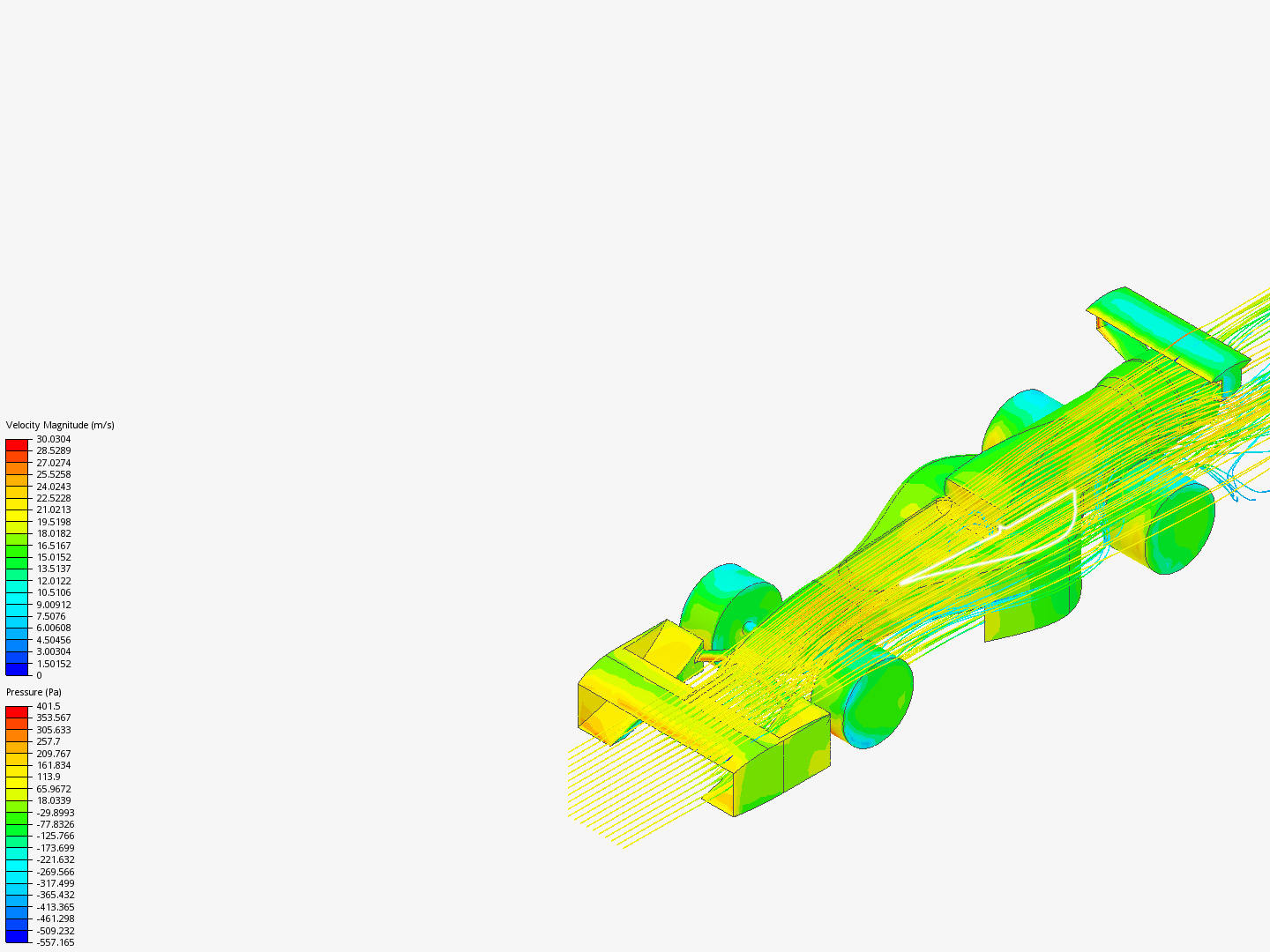 Chassis without halo by Oisin555 | SimScale