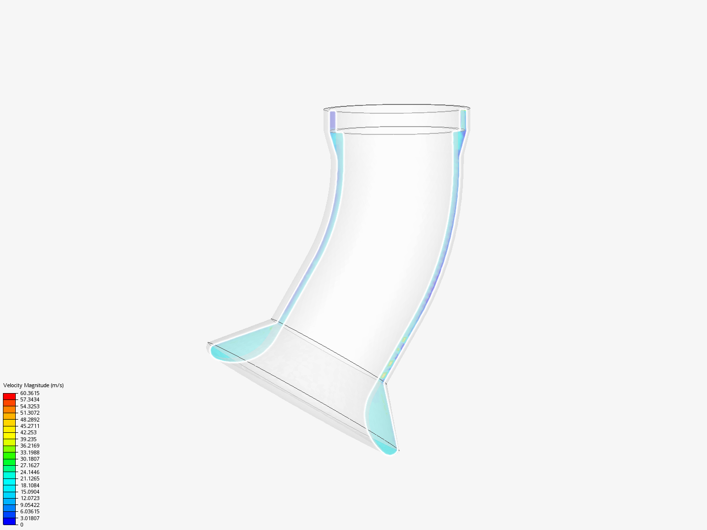 Curved Velocity Stack by Overev | SimScale