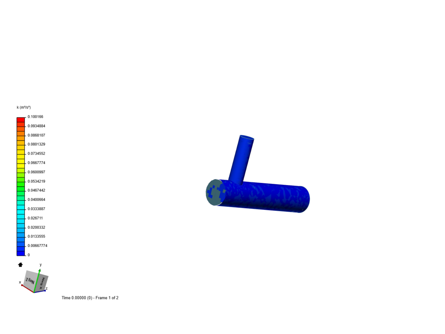 Tutorial 2: Pipe junction flow by PGR | SimScale