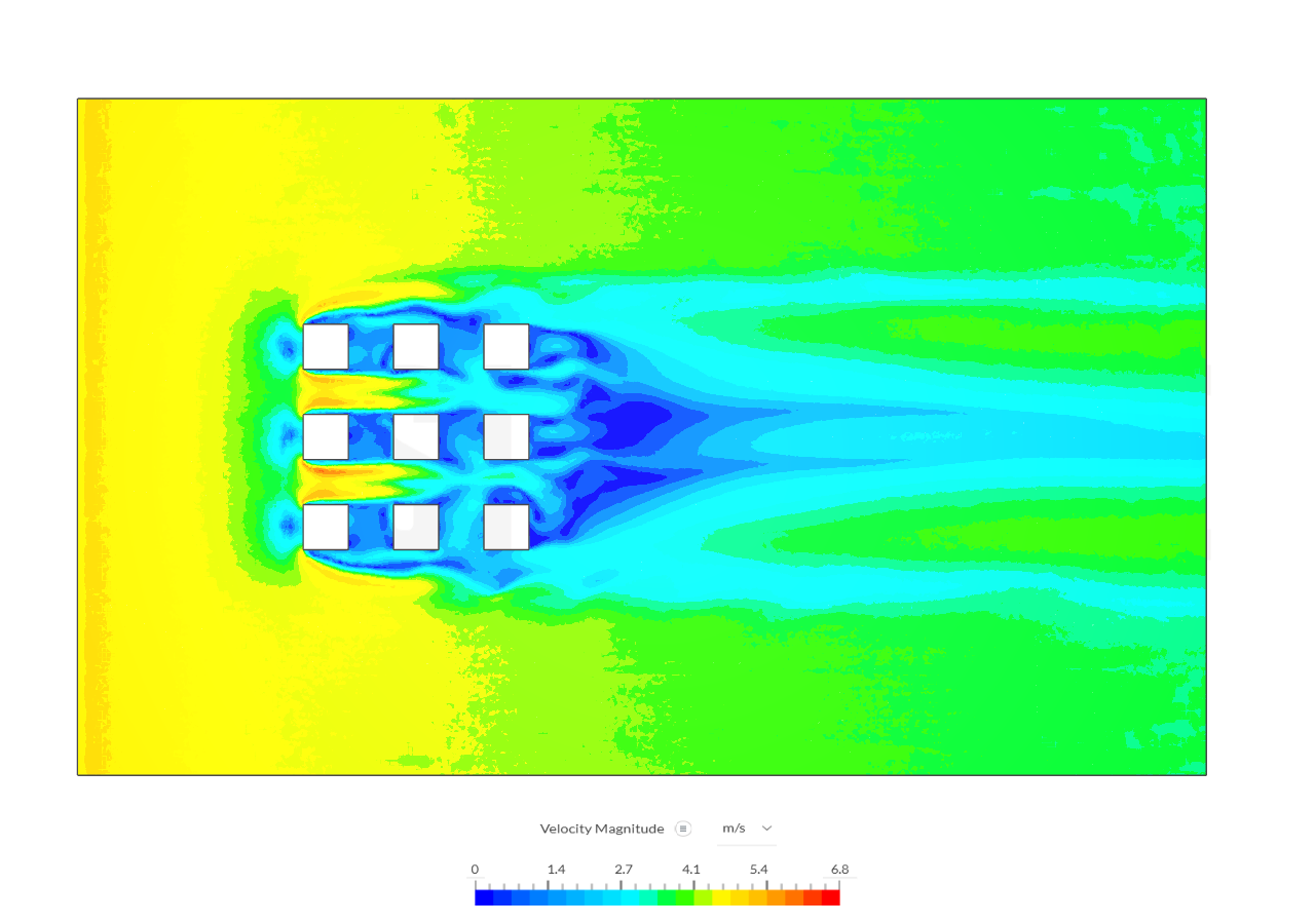 CASE C - NEW MESH - change velocity - roughness by Parisa | SimScale