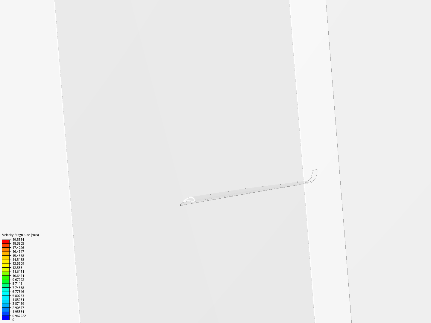 s1223/microfin/elipwing/15aoa by PhoenixBonner29 | SimScale