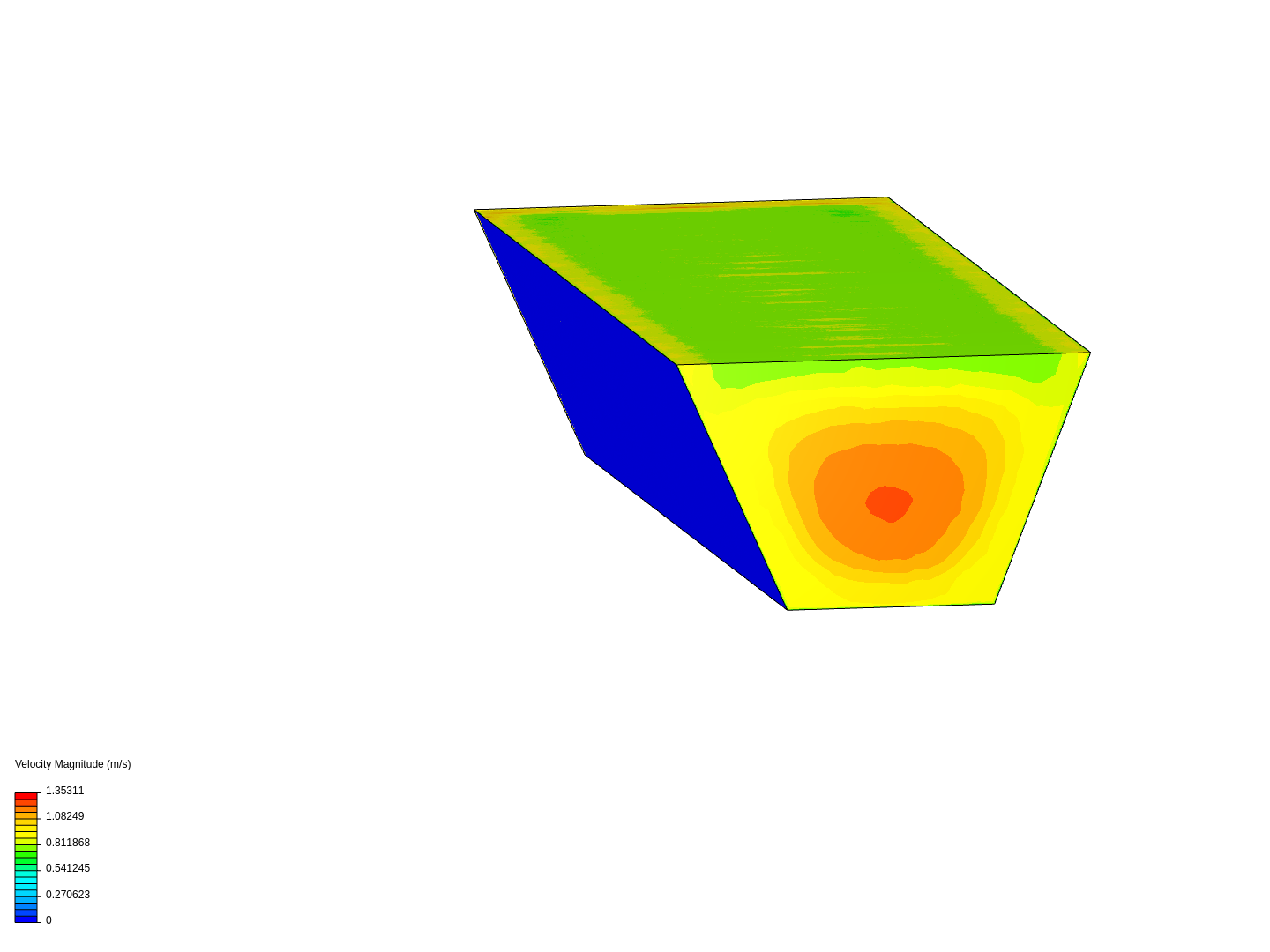 Trapezoidal channel flow -6m_450 m by Pickle_Rick | SimScale