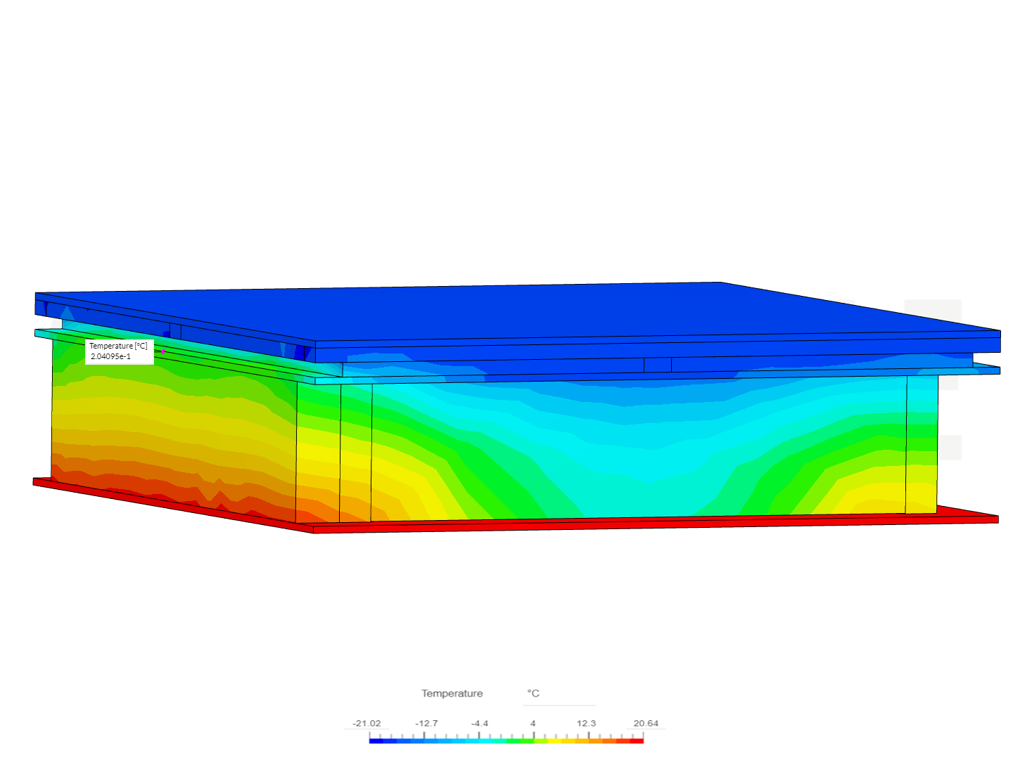 Heat loss trough wall by PoalanBrau | SimScale