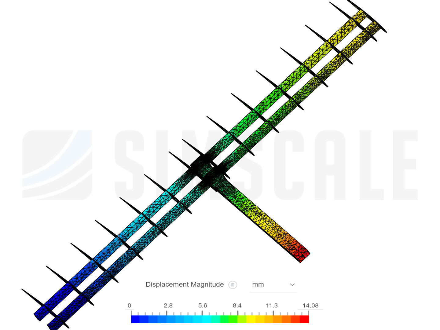 2_SquareBoom_RectSpar by PraveenKottari | SimScale