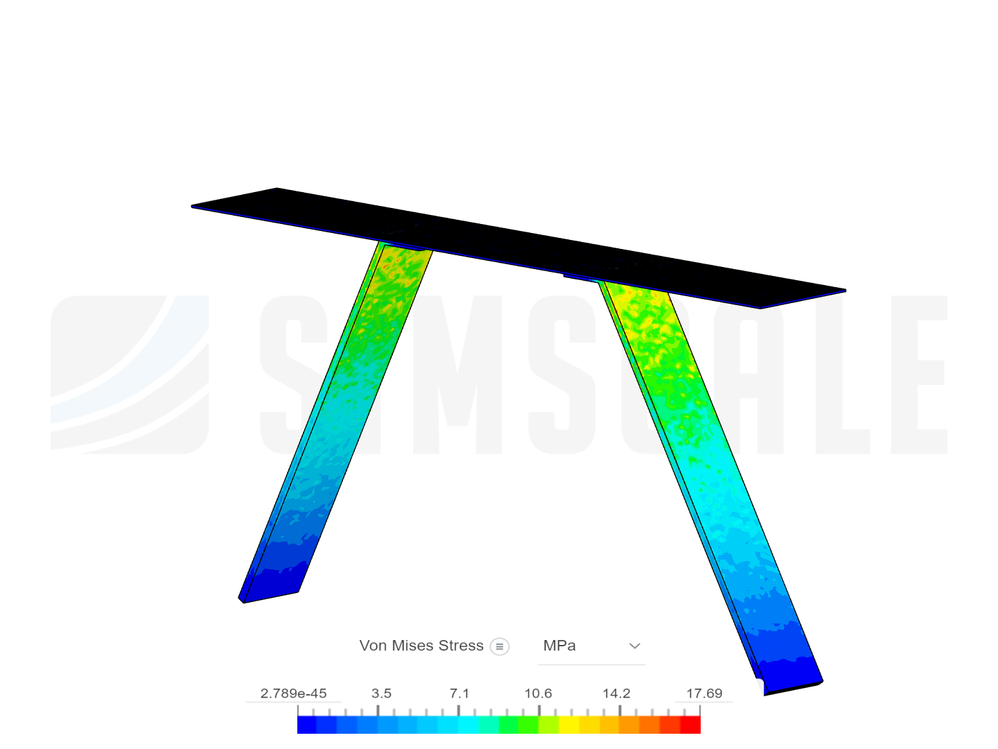 LandingGear_analysis by PraveenKottari | SimScale