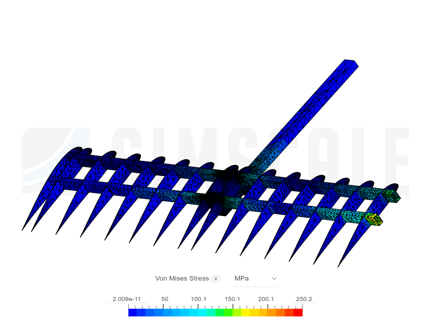 REct_spar_Square_Boom by PraveenKottari | SimScale