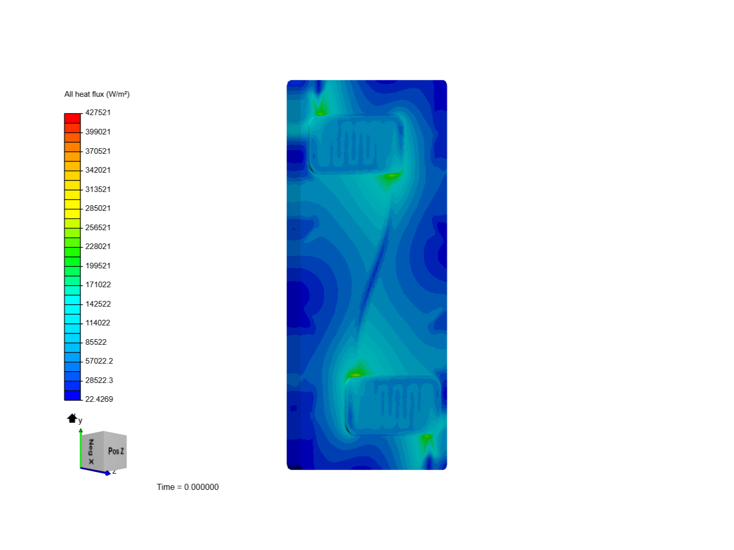 cooling plate by ROHIT_SR | SimScale