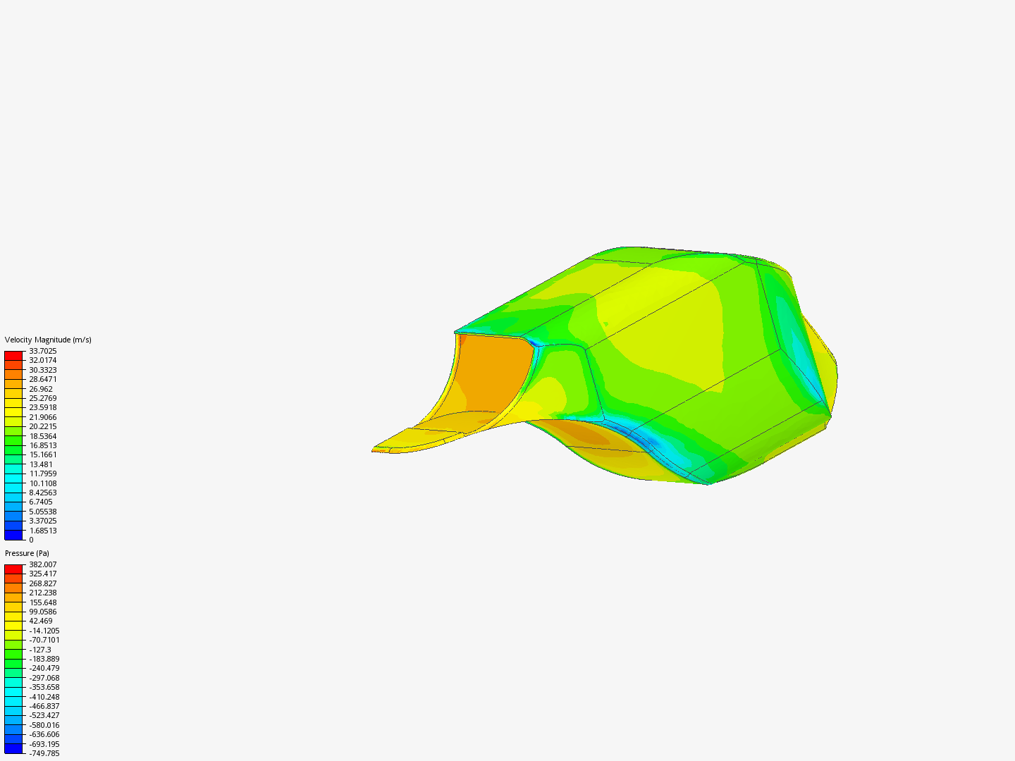 W11 Sidepod by Rafae8201 | SimScale