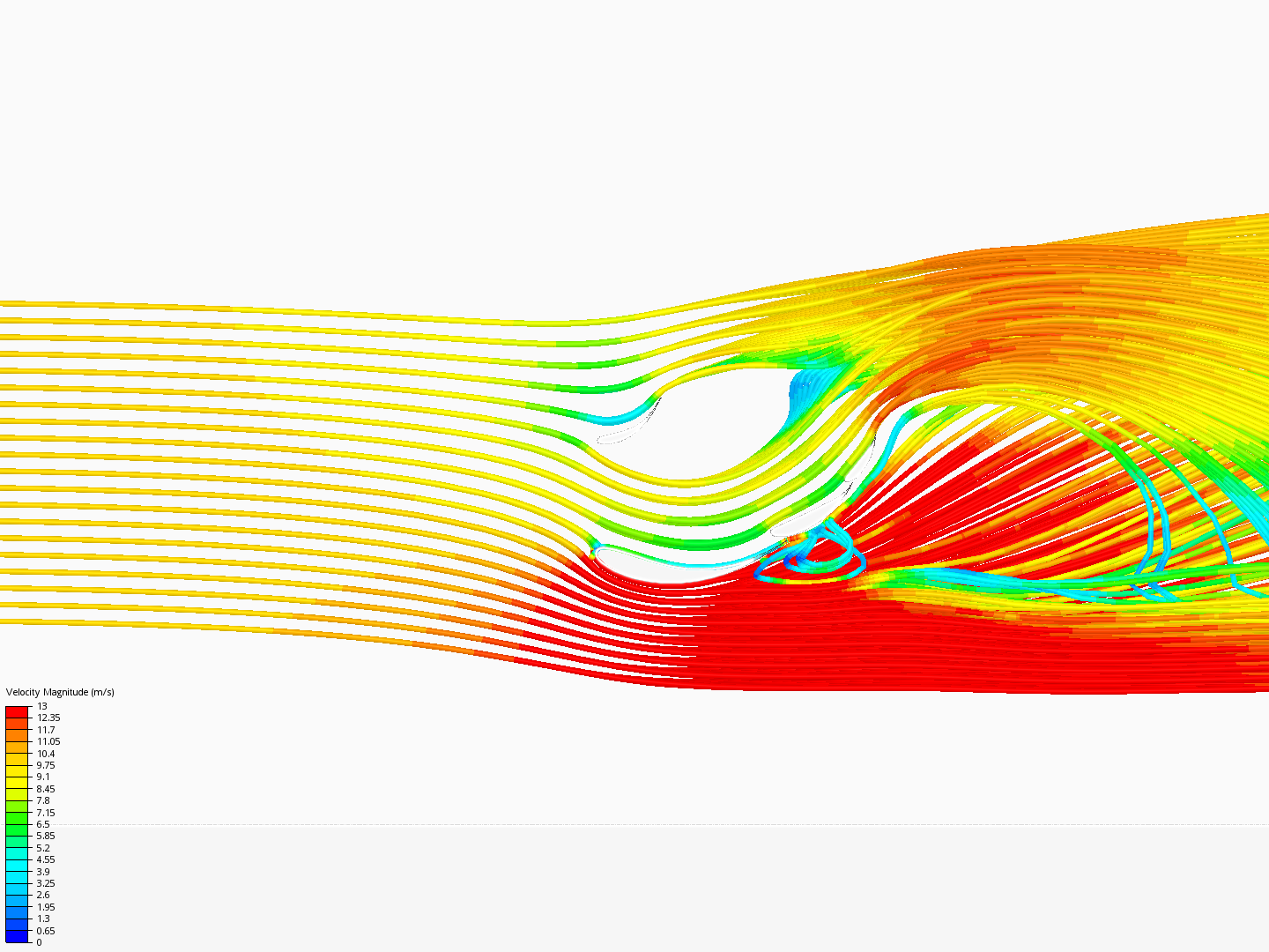 26' rear wing CFD by Raghu30999 | SimScale