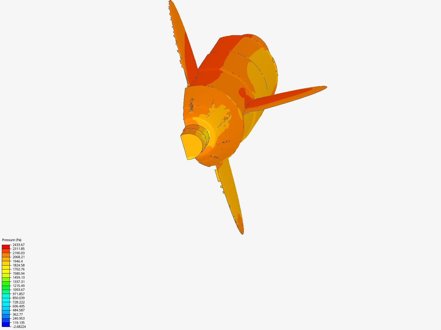 Water rocket aerodynamics 1 (failed) by Rayyan_Billal | SimScale