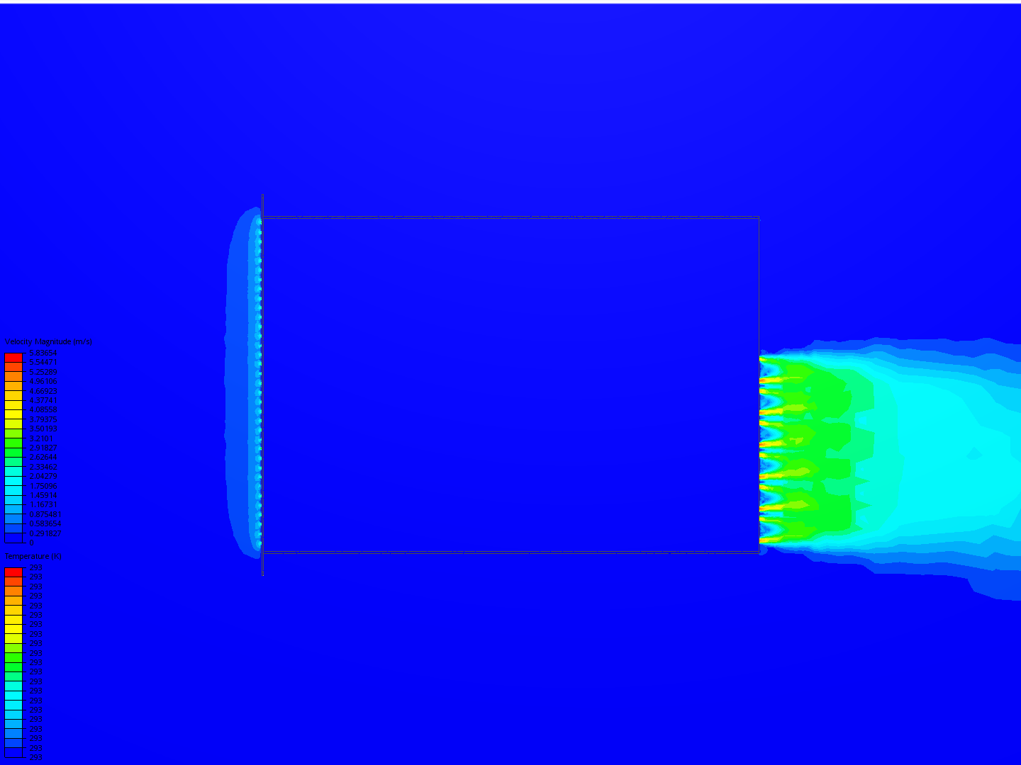 1U fan simulation by ReneMeyer | SimScale
