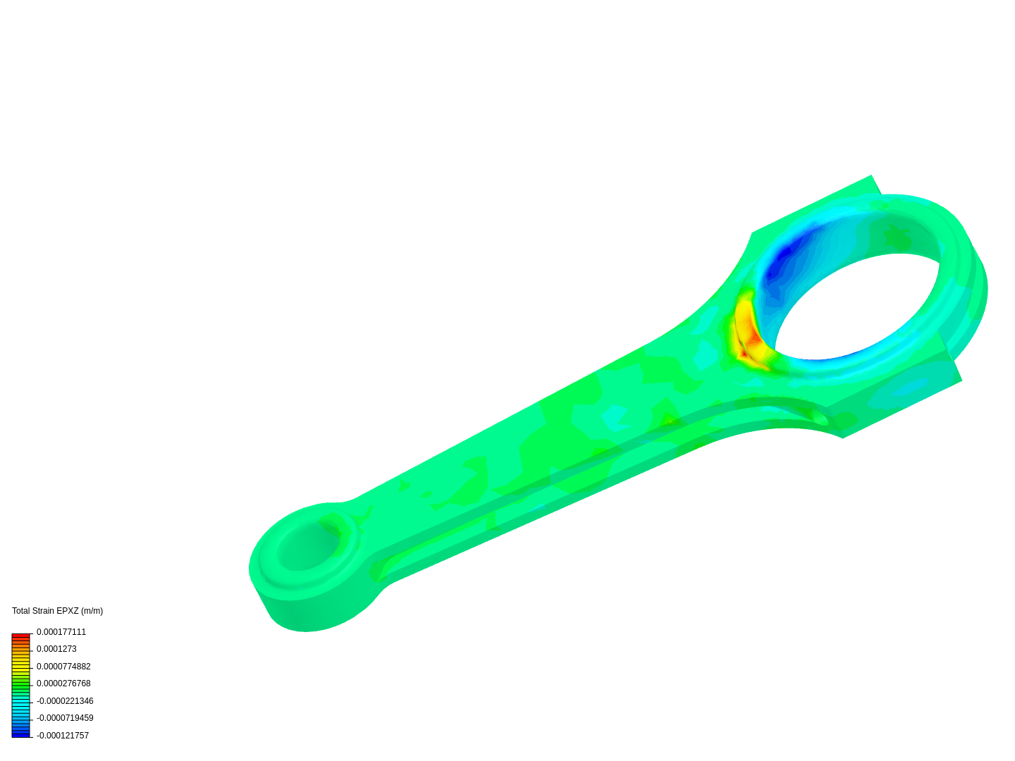 Tutorial 1: Connecting rod stress analysis by SPANIRIKU | SimScale