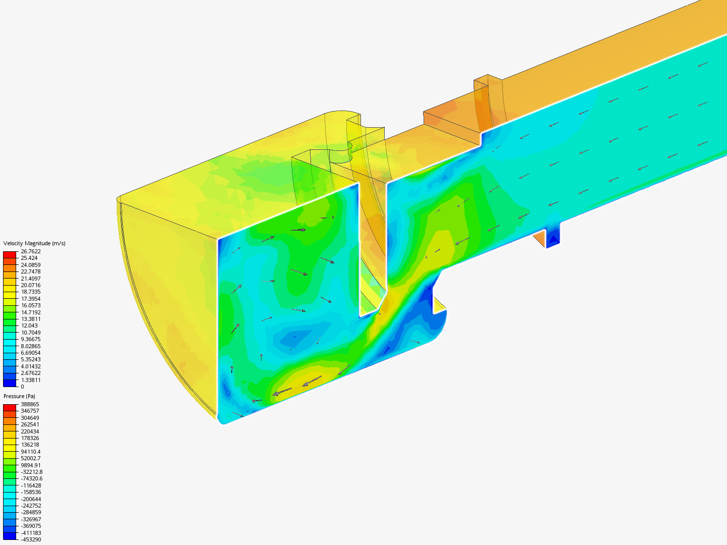 Tutorial: Fluid Flow Through a Valve by SPSbrett | SimScale