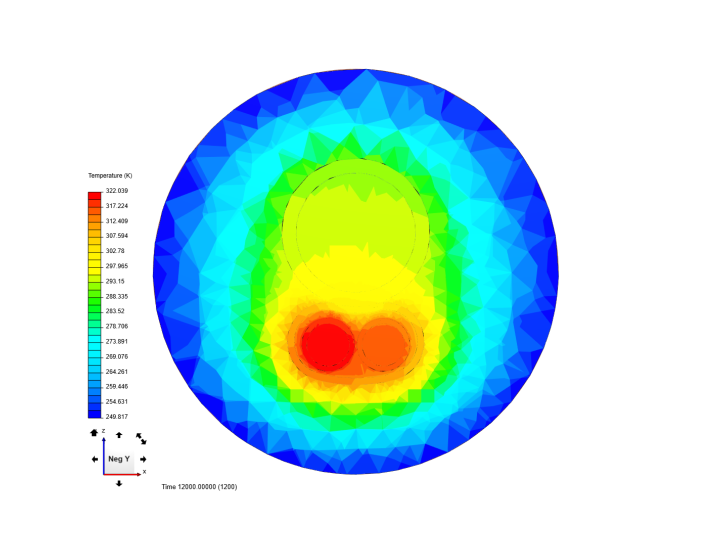 Heat Transfer through Arctic Pipe by S_Bradley | SimScale