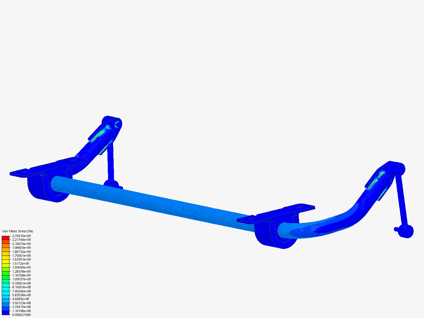 ARB_Torsional_Stiffness_Test by S_Sathish | SimScale