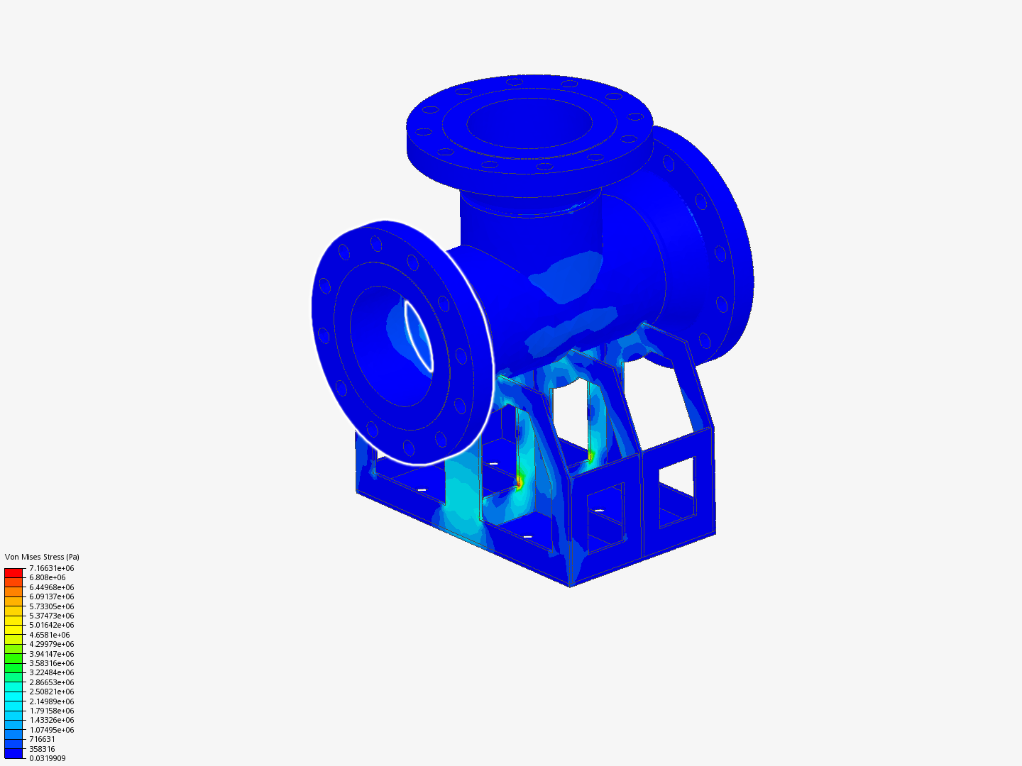 Shaft Bending by Sdhuri1234 | SimScale