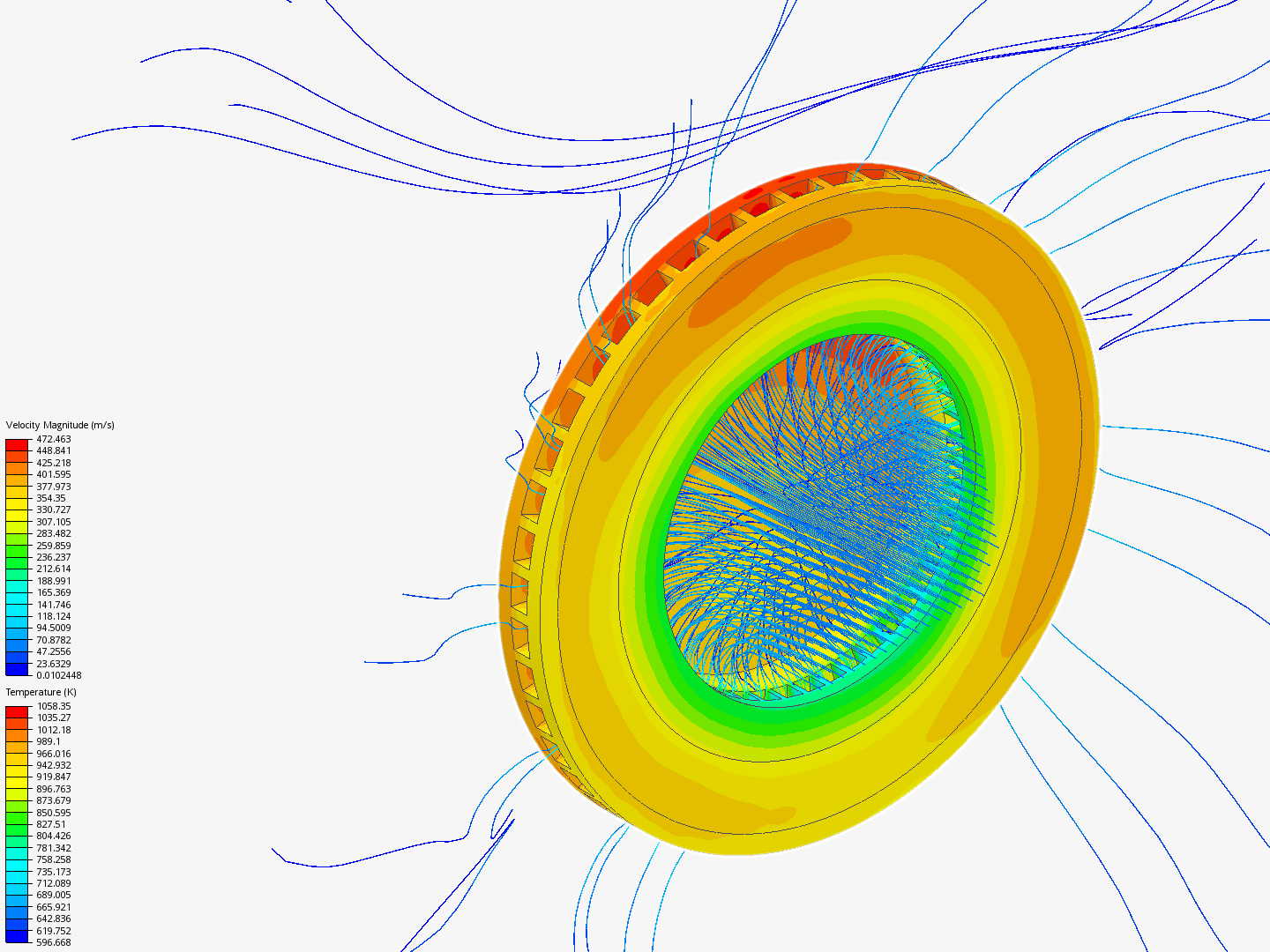 Heat Dissipation of Straight-Vane Disk Brake - CHT MRF by Sim_maestro ...
